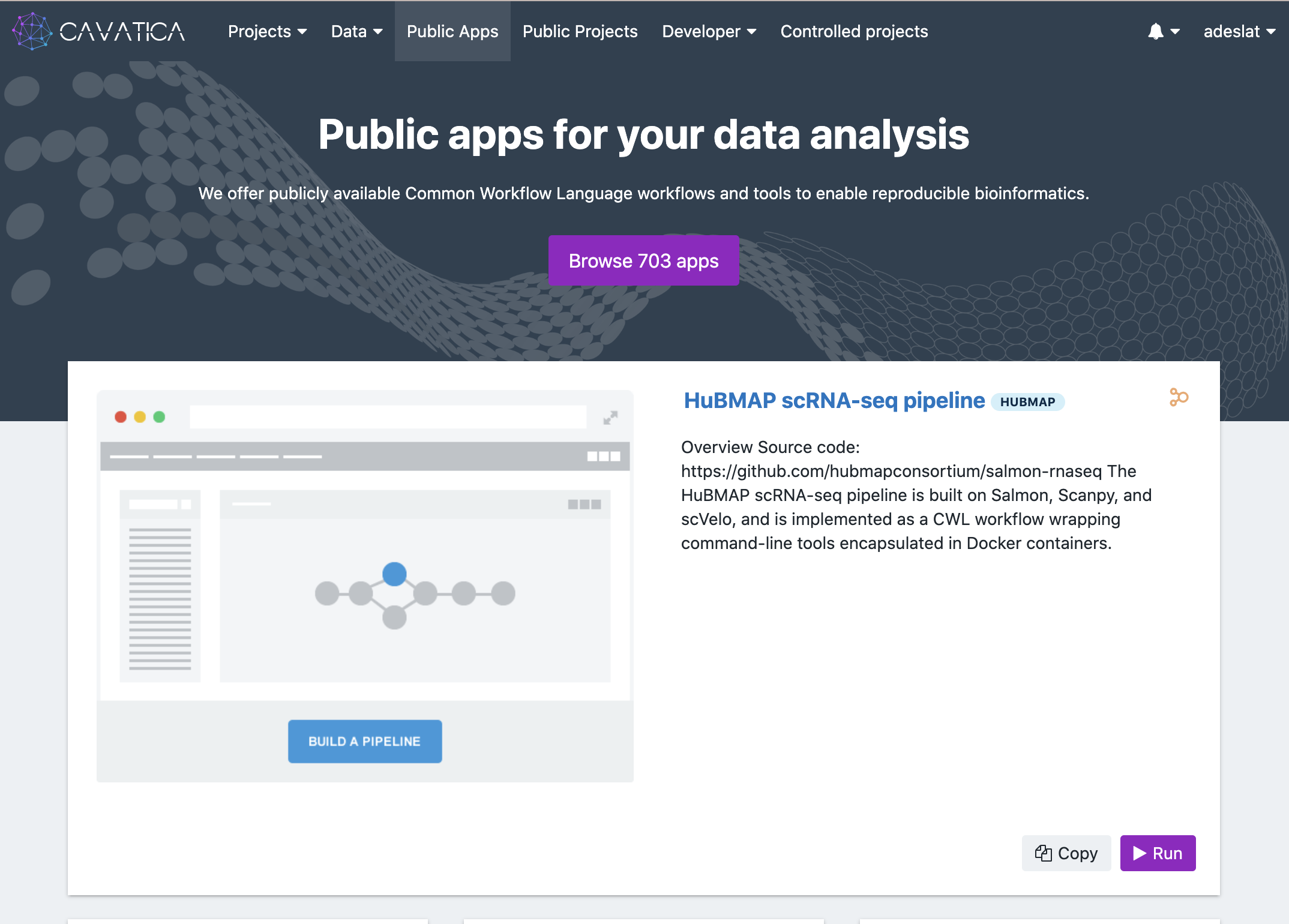 WorkingWithAppsOnCAVATICA - Kids First & INCLUDE Elements of Style